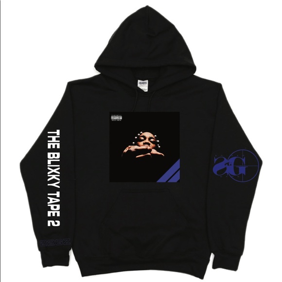 Sweaters | 22gz X The Blixky Tape 2 Hoodie Unisex New Sniper Gang S5xl ...